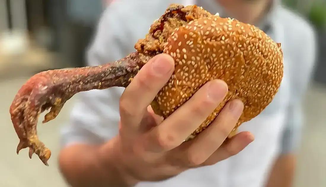 Chicken Claw Sandwich Recipe