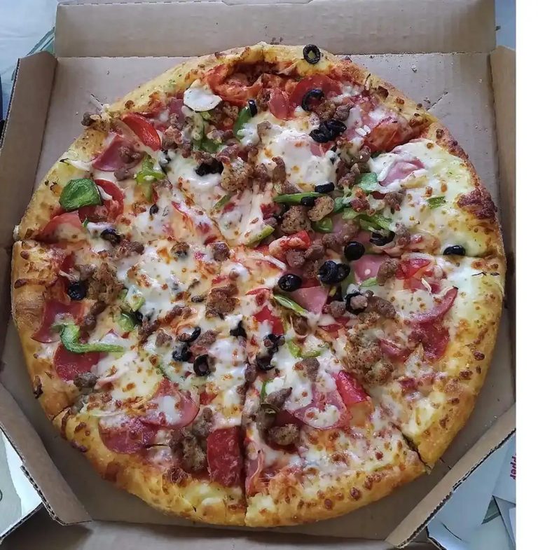 Homemade Domino's Viral Pizza Recipe